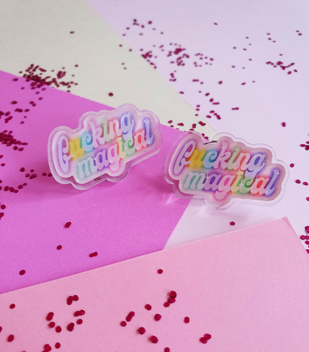 Fucking Magical Pin – Snips Tattoos